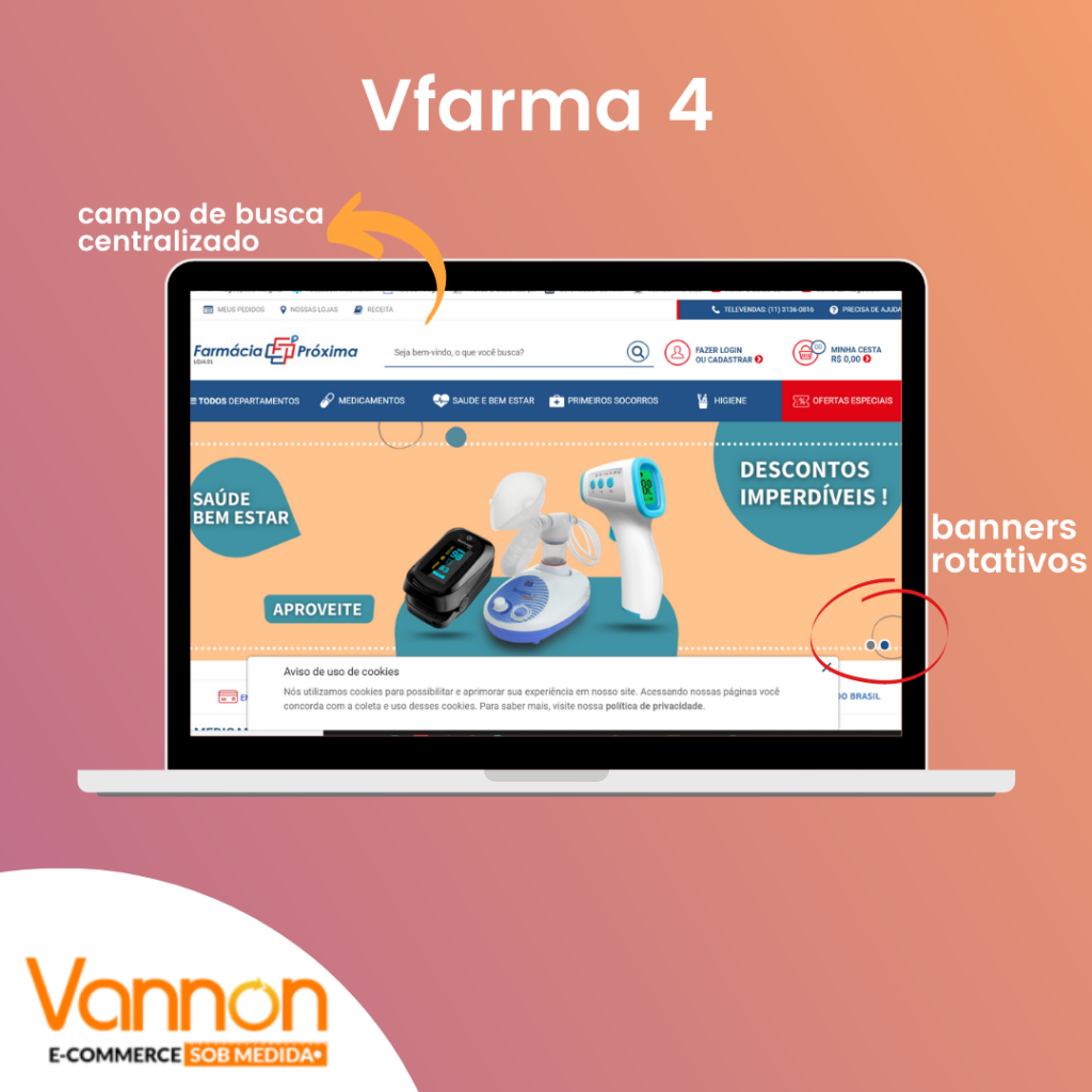 Conhecendo os Layout da Vannon: | E-Commerce Omnichannel